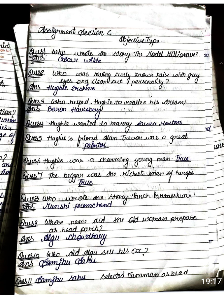 +1 English Assignments | PDF