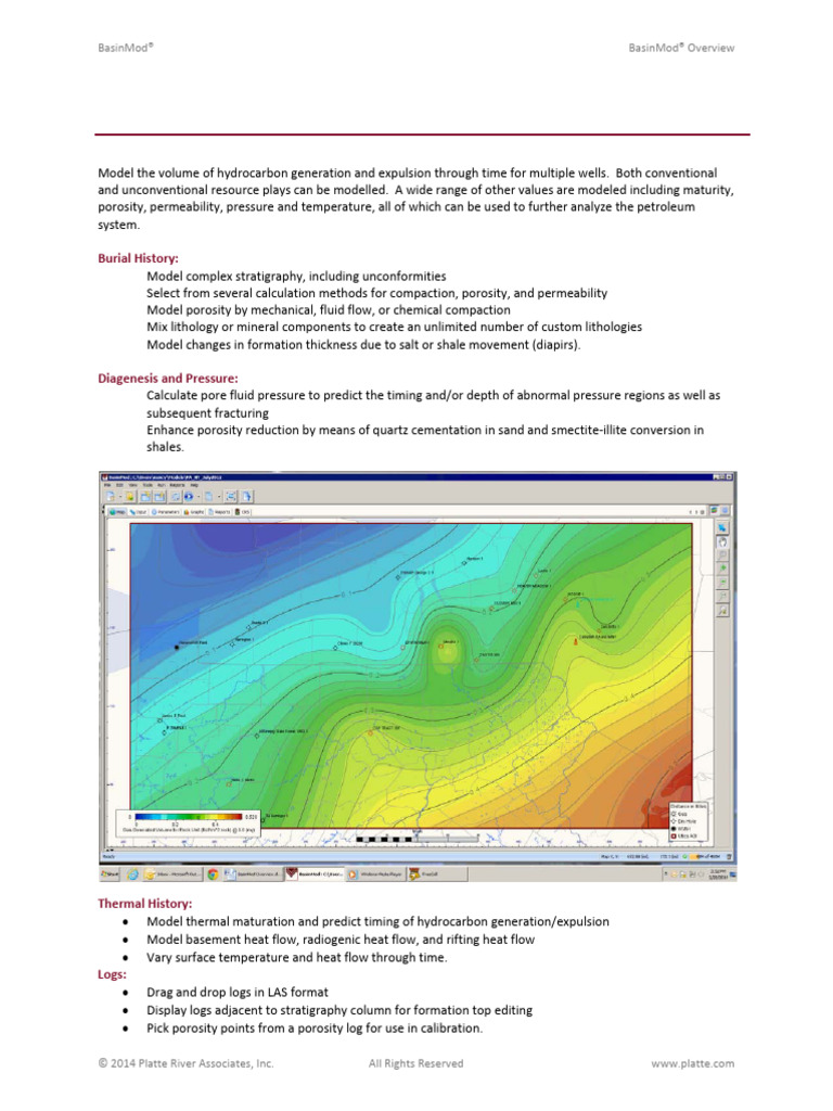 IBA2015 Software PlattRiverAssoc | PDF | Petroleum Reservoir | Porosity