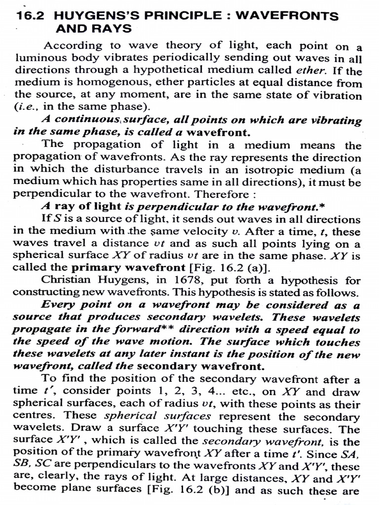 Wave Optics Interference 241021 143759 | PDF | Physics | Radiation