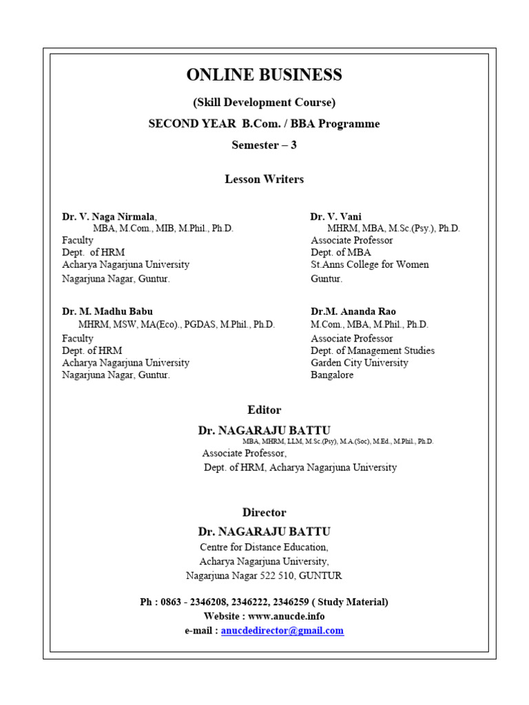 305SDD21 | PDF | Electronic Business | E Commerce