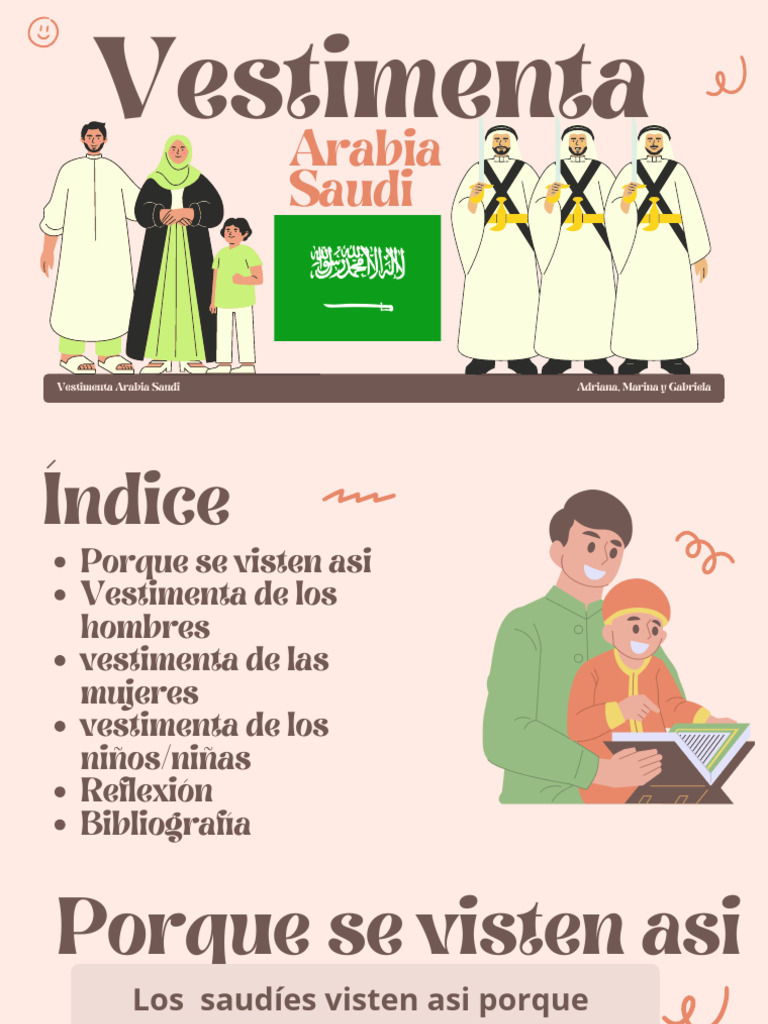 Vestimenta Tradicional en Arabia Saudita | PDF
