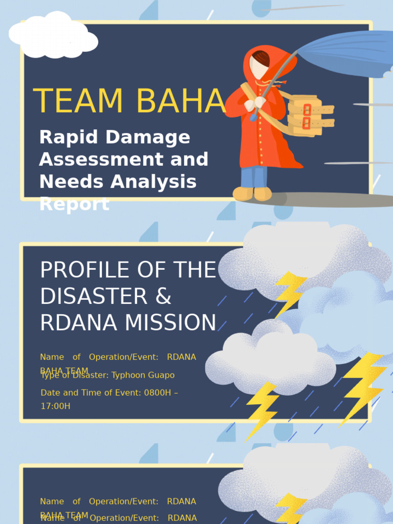 Typhoon Guapo Disaster Report | PDF | Tropical Cyclones | Atmospheric ...