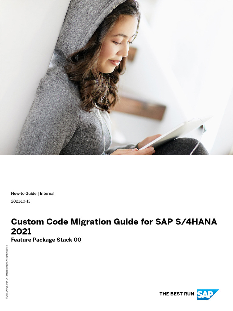 Custom Code Migration Guide for SAP S4HANA | PDF | Databases | Scope (Computer Science)