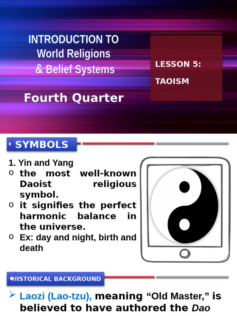 Module 13 Taoism For Distribution | PDF | Tao | Laozi