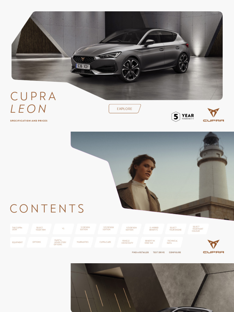 v1 Cars Models Cupra Leon Pricelist KL16 04 2024 | PDF | Fuel Economy ...