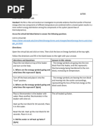 Heat Transfer Simulation Activity Guide | PDF | Heat | Heat Transfer