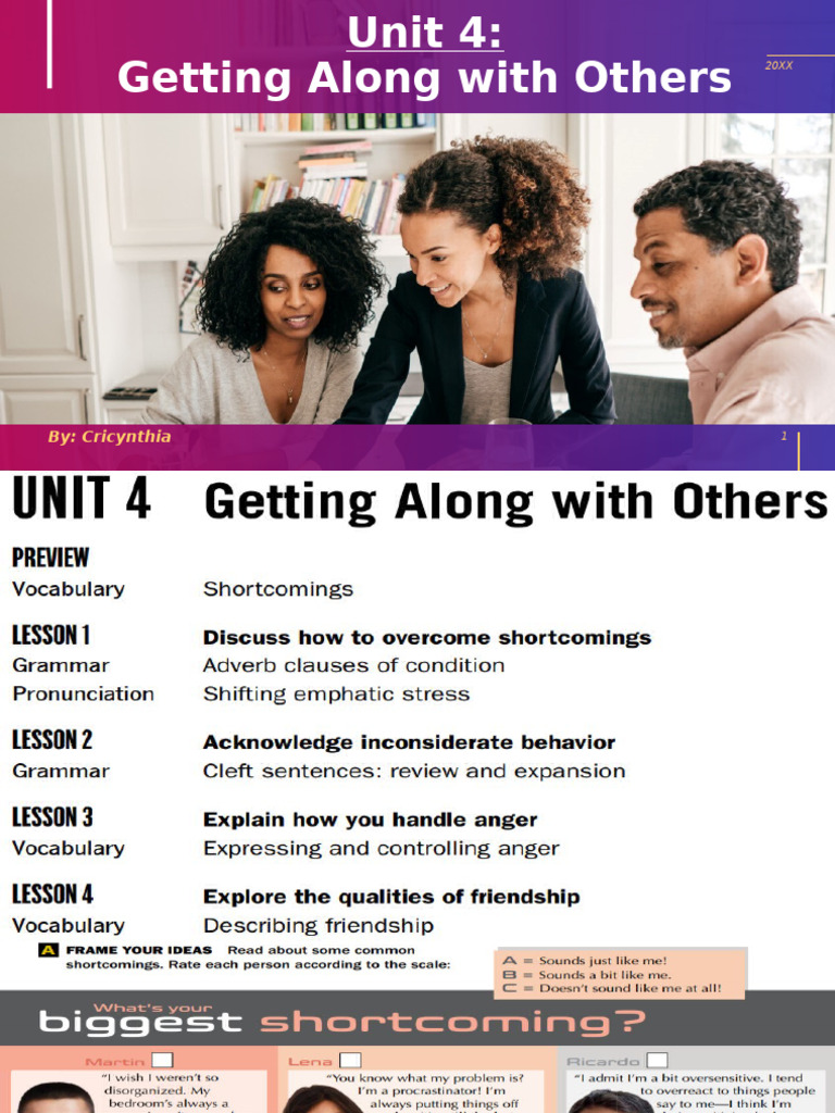 Summit 2 - Unit 4 | PDF | Procrastination | Professional Skills