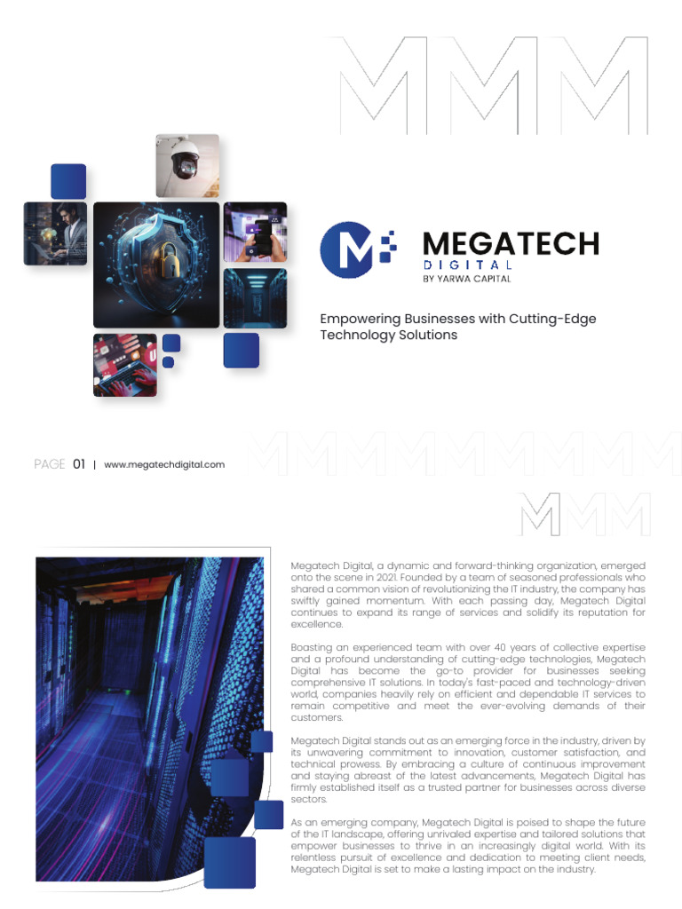Megatech Digital Profile - 2025 | PDF | Computer Security | Security