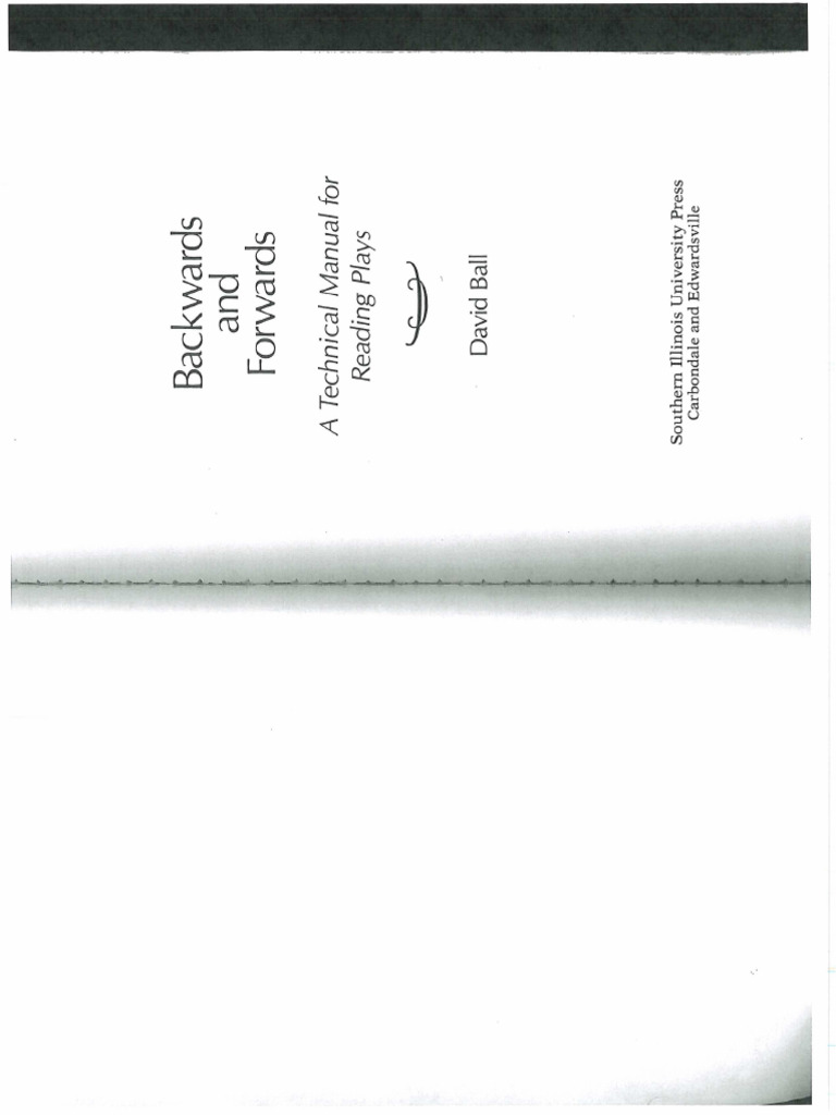 Backwards & Forwards - by David Ball - Foreword and Introduction | PDF ...