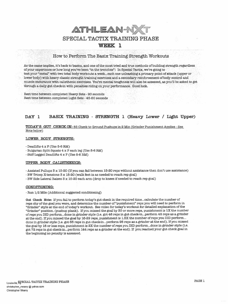 Military Get in Shape | PDF