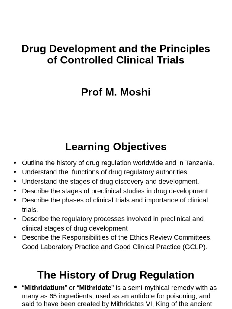 Drug Development Principles and Ethics | PDF | Pharmacology | Drug ...