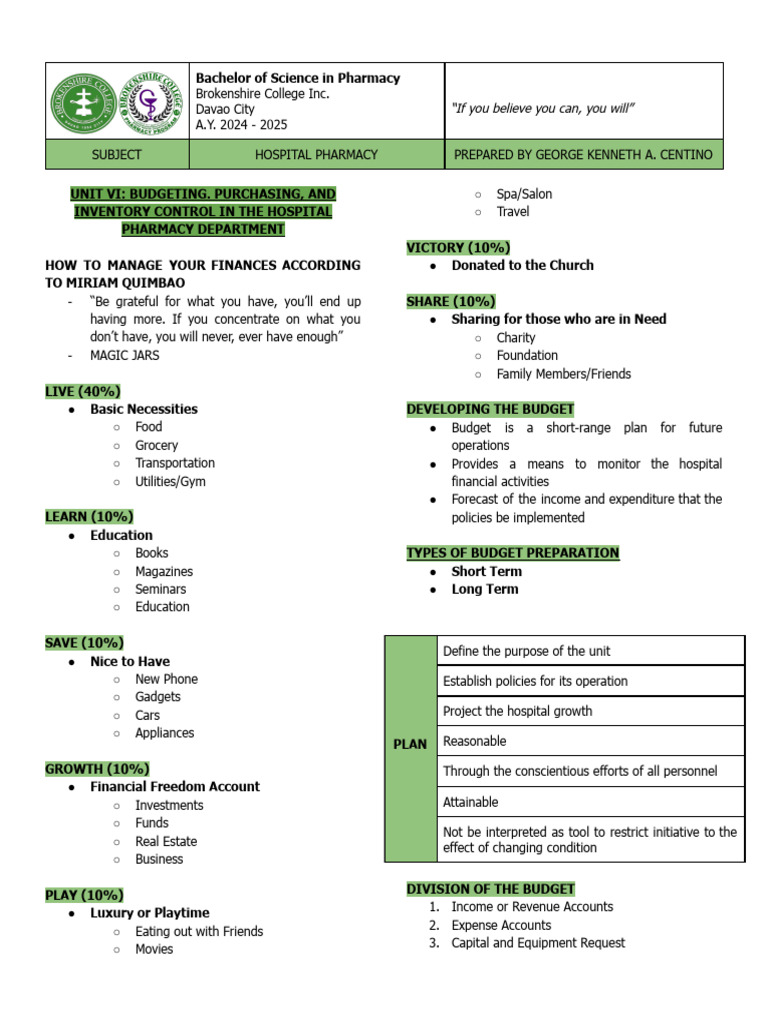 Hospital Pharmacy - Pre-Final | PDF | Medical Prescription | Pharmacy