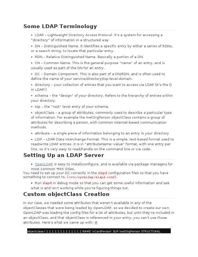 Some Ldap Terminology: Openldap | PDF | Internet Standards | Computer Programming