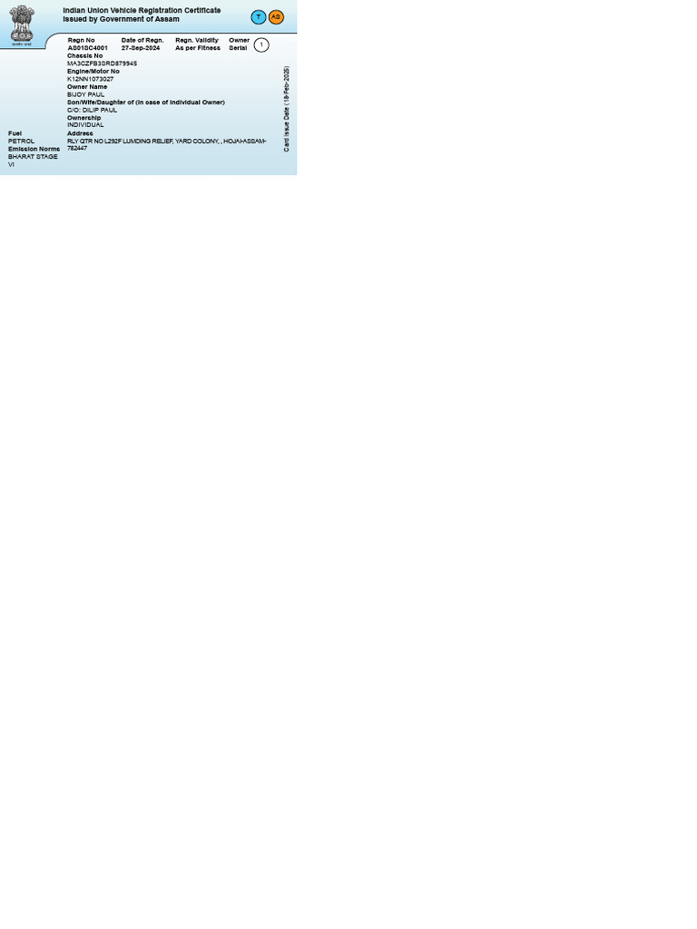 BIJOY PAUL - RC | PDF