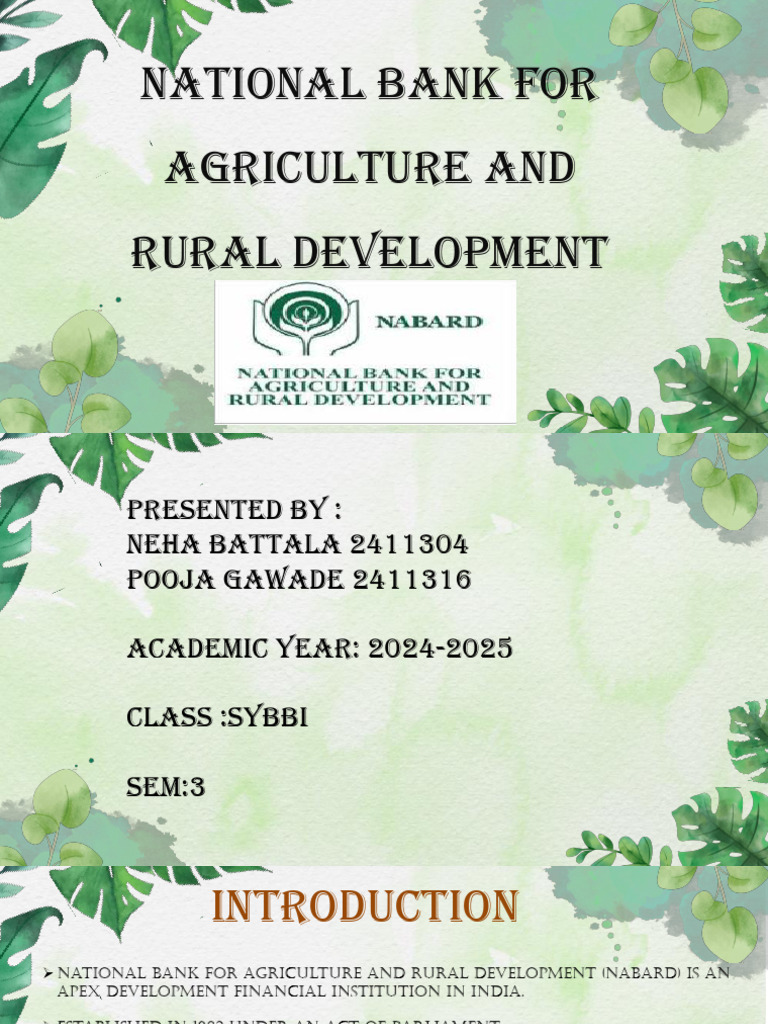 Nabard | PDF
