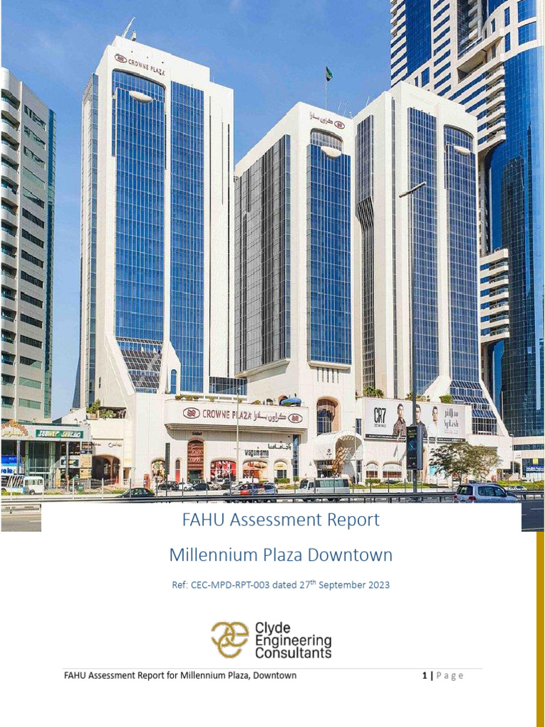 Cec MPD RPT 002 Fahu Assesement Report v1.0 | PDF | Energy Conservation ...