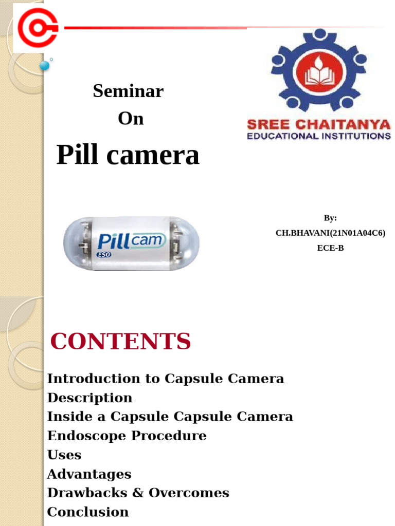 Pill Camera | PDF | Gastroenterology | Imaging