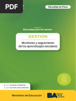 Programa Escuelas En Foco 2024-2027 | PDF | Escuelas | Enseñando