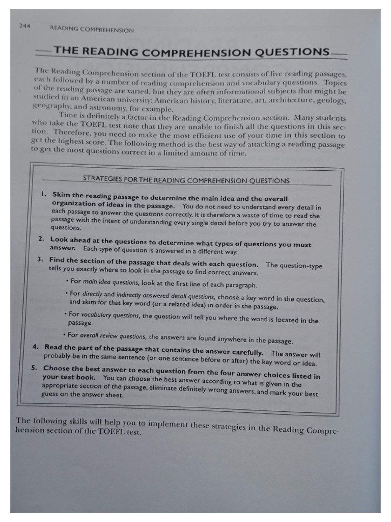 Topic1 - Skill 1 Main Idea | PDF