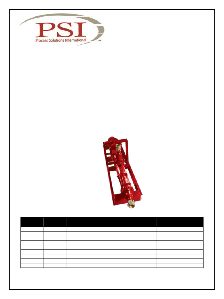 PC Pump Manual PCM-001 Rev4 | PDF | Pump | Legal Liability