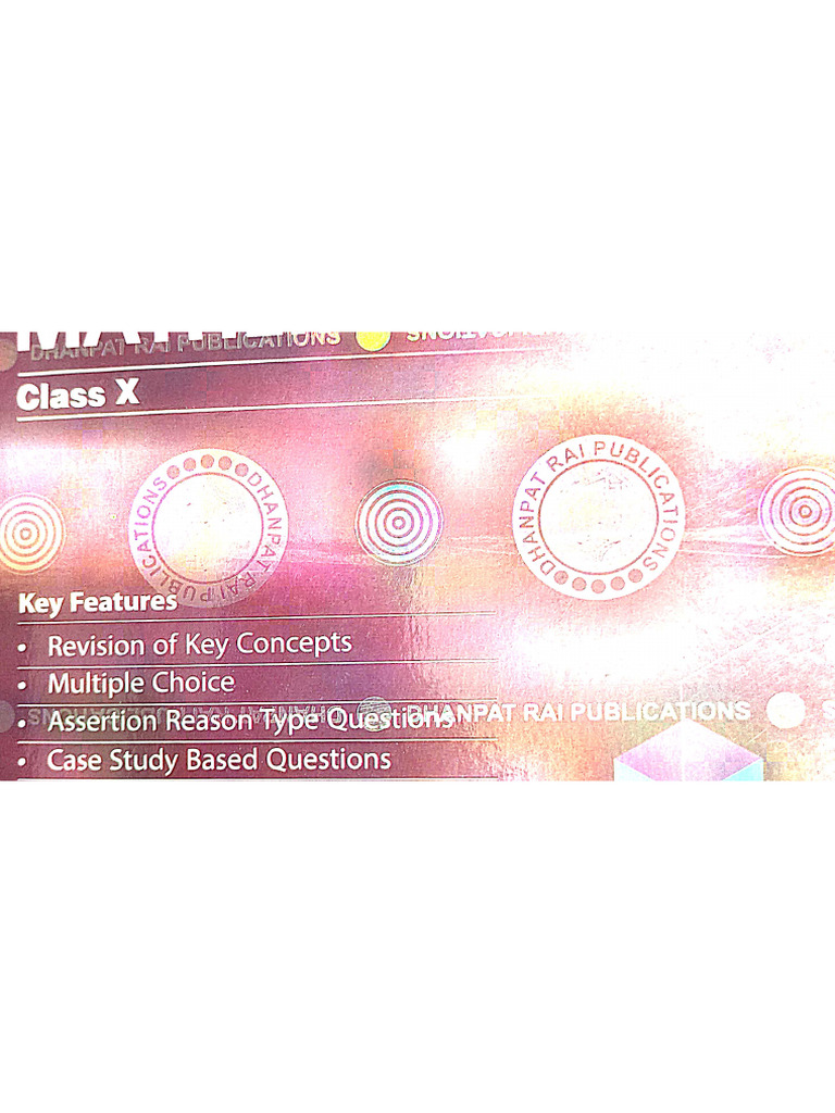 R.D. Sharma MCQ | PDF | Factorization | Algebra