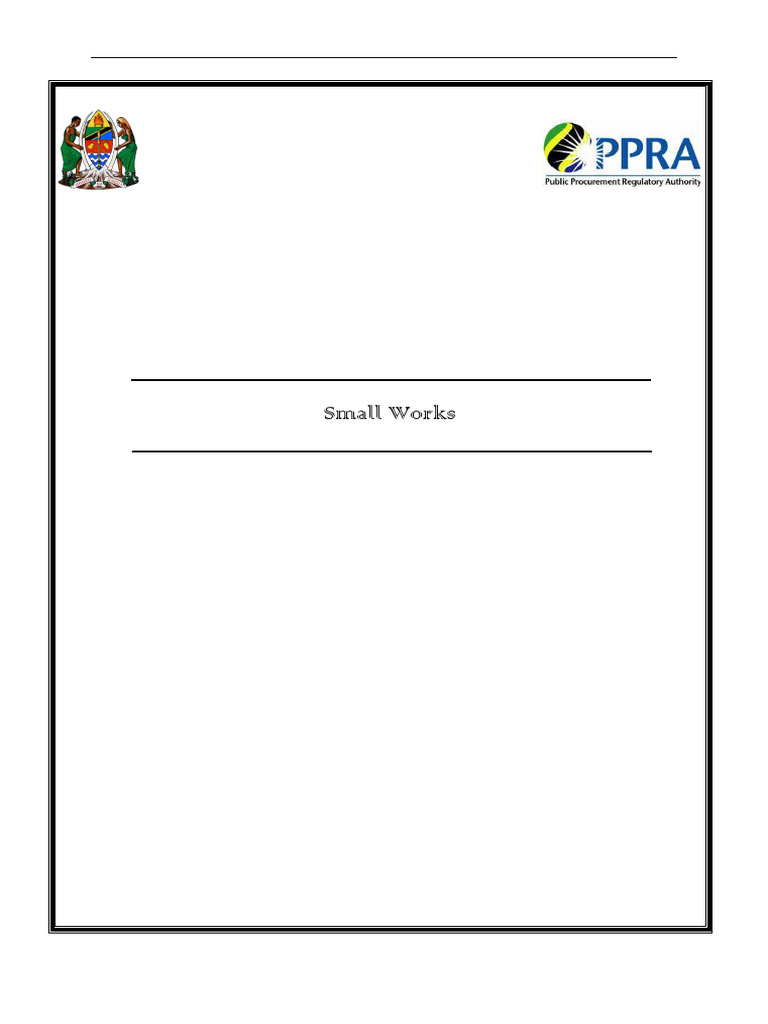 General Conditions for Small Works Contracts | PDF | Insurance | Employment