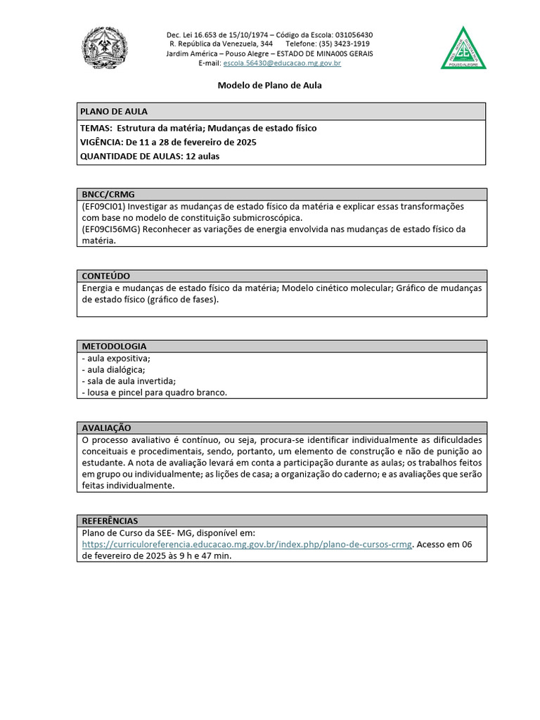 Cien 9 Ano Int. Fevereiro 2025 | PDF