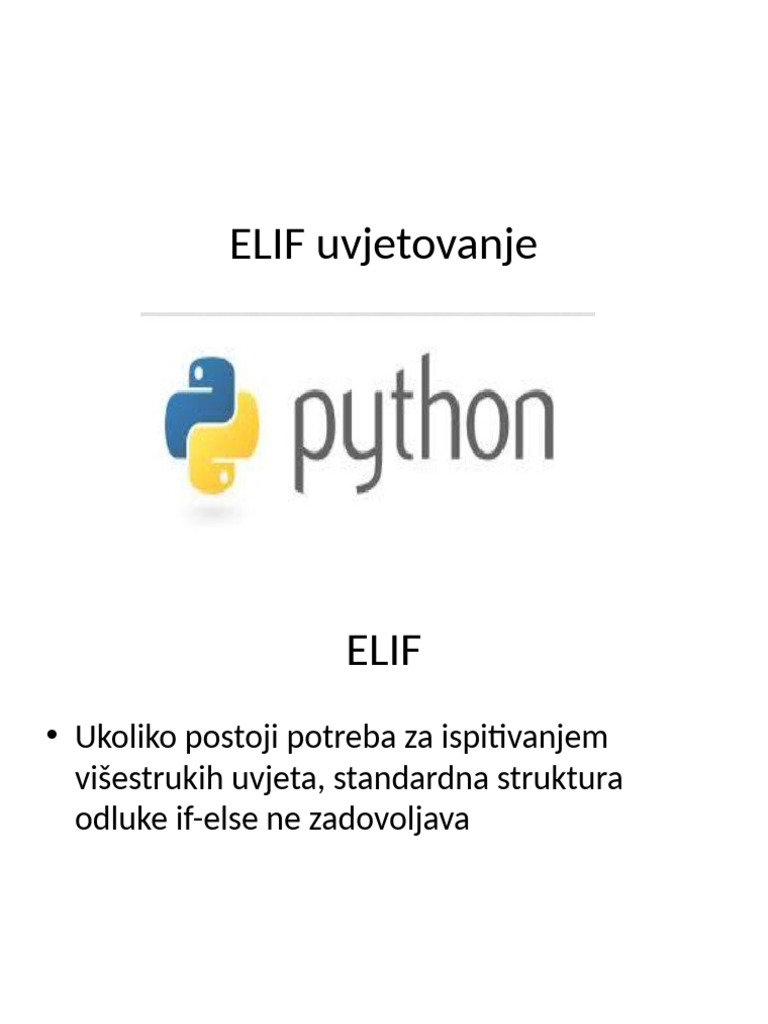 ELIF Uslovi | PDF