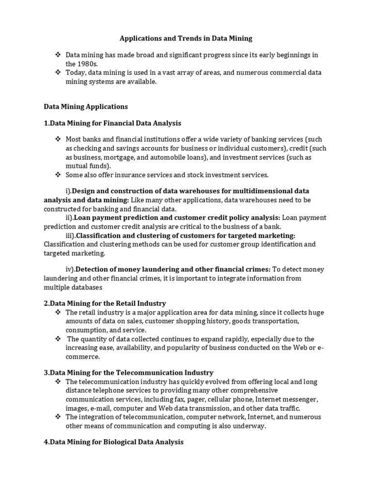 Data Mining Notes UNIT V | PDF | World Wide Web | Internet & Web