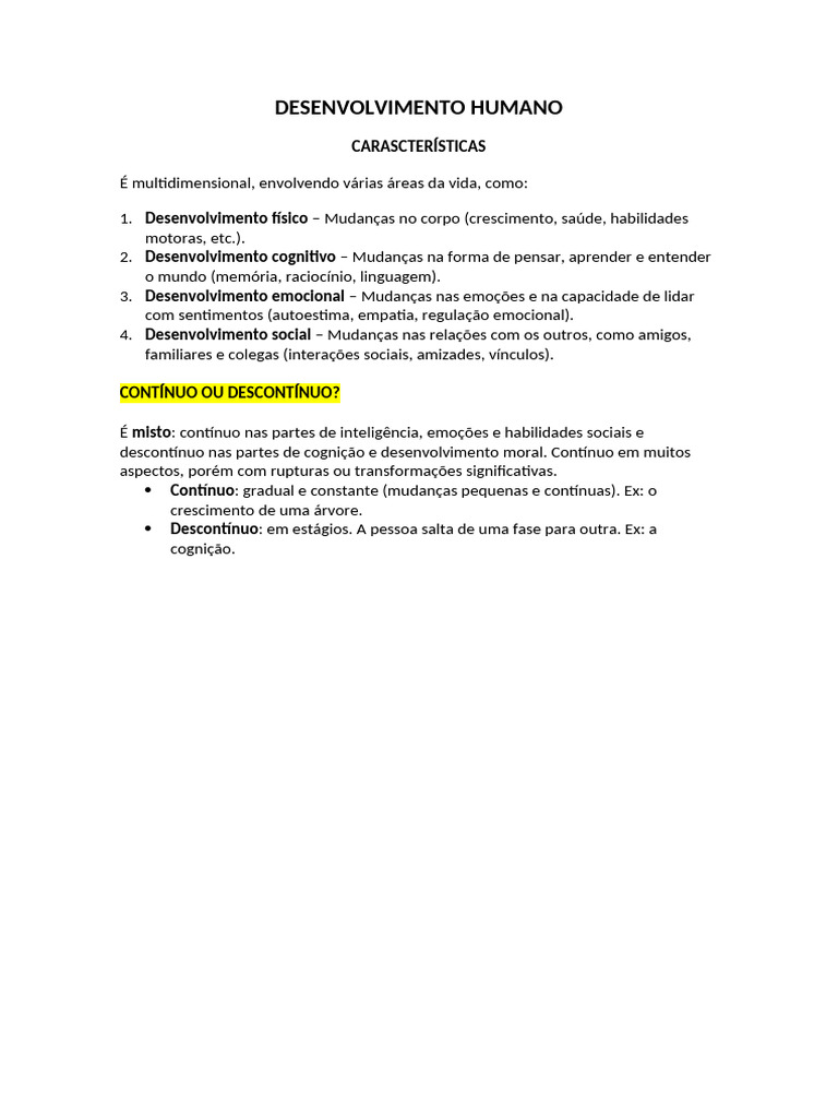 Desenvolvimento Humano Multidimensional | PDF