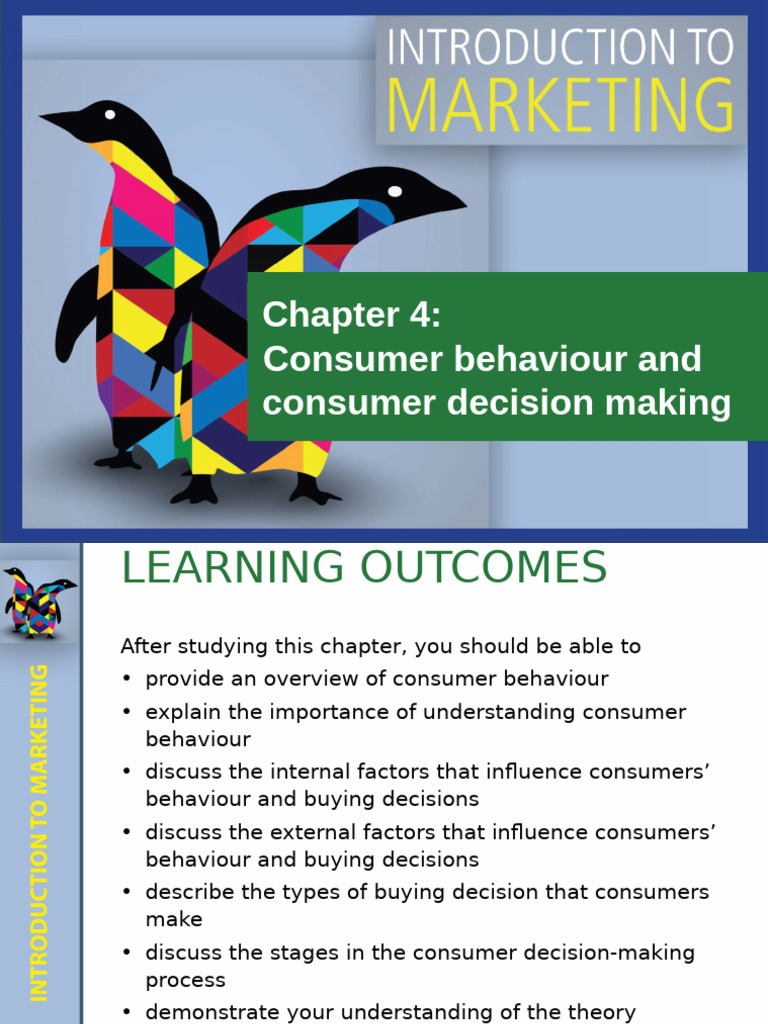 ITM Chapter 4 Edited | PDF | Consumer Behaviour | Behavior
