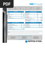 VAM® TOP Connection Data Sheet | PDF | Pipe (Fluid Conveyance ...