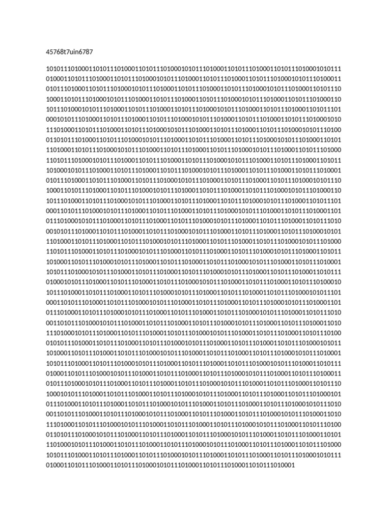 Binary | PDF