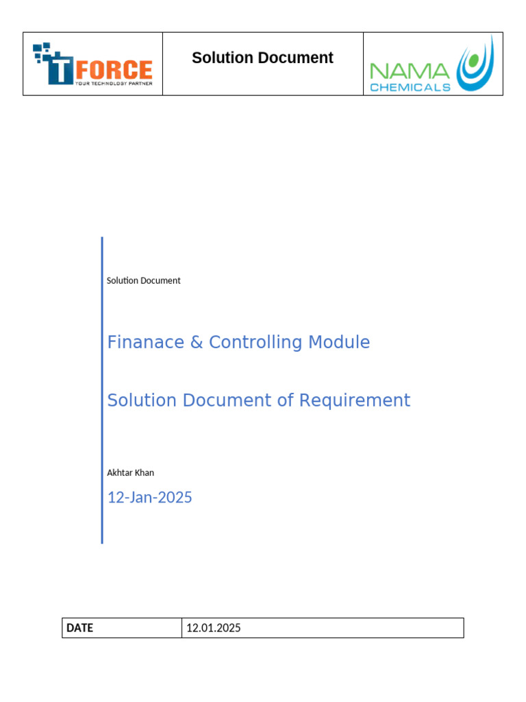 Nama Re-Engineering ECL Report Solution Doc | PDF