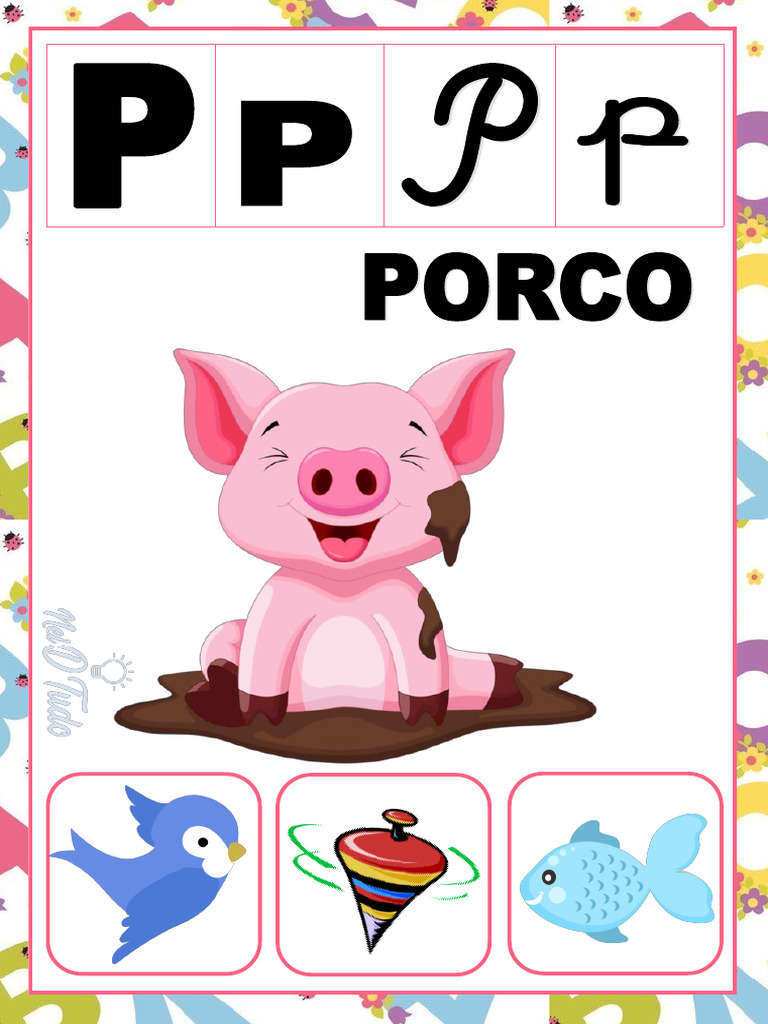 Alfabeto Ilustrado P | PDF