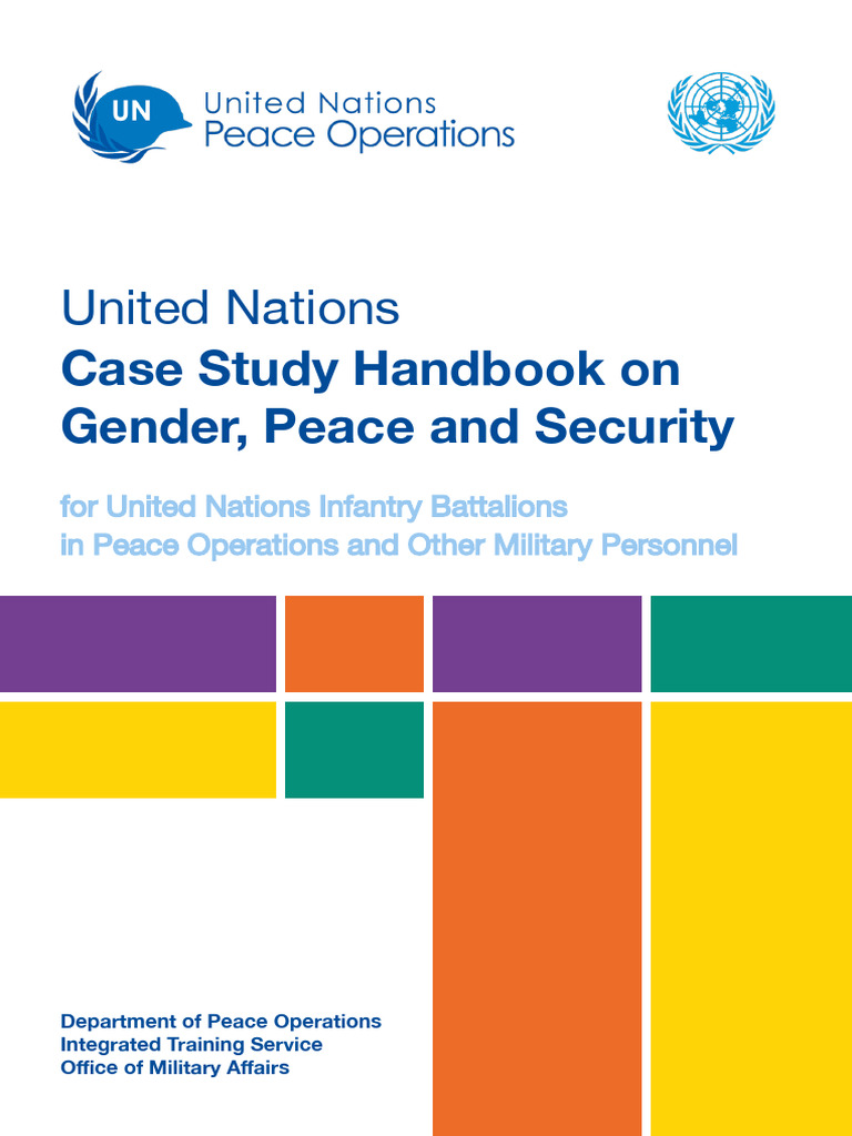 Case Study Handbook On Gender Peace and Security 1 | PDF | Agriculture ...