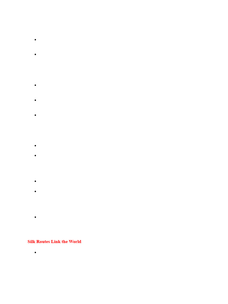 Historical Roots of Globalization Explained | PDF | Silk Road ...