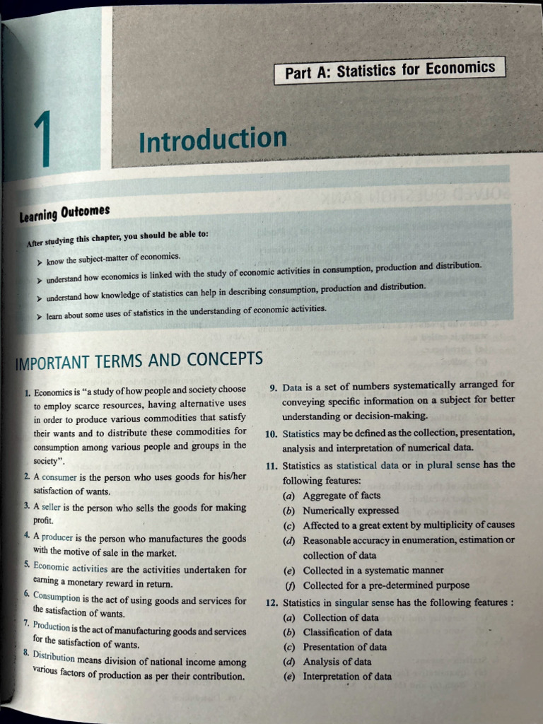 CH 1 Stats Intro Together With | PDF | Statistics | Economics