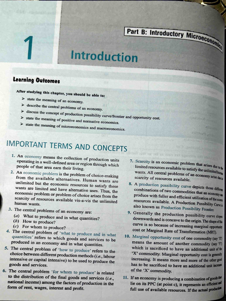 CH 1 Intro Micro Together With | PDF | Economies | Economic Theories