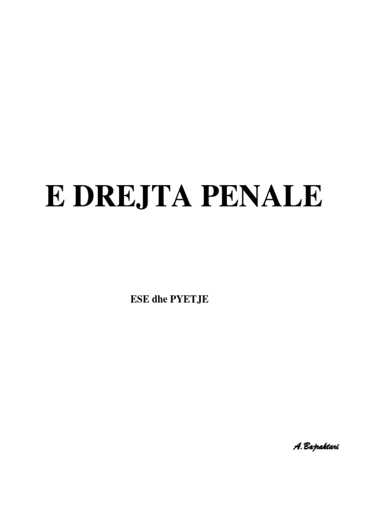 Penale | PDF