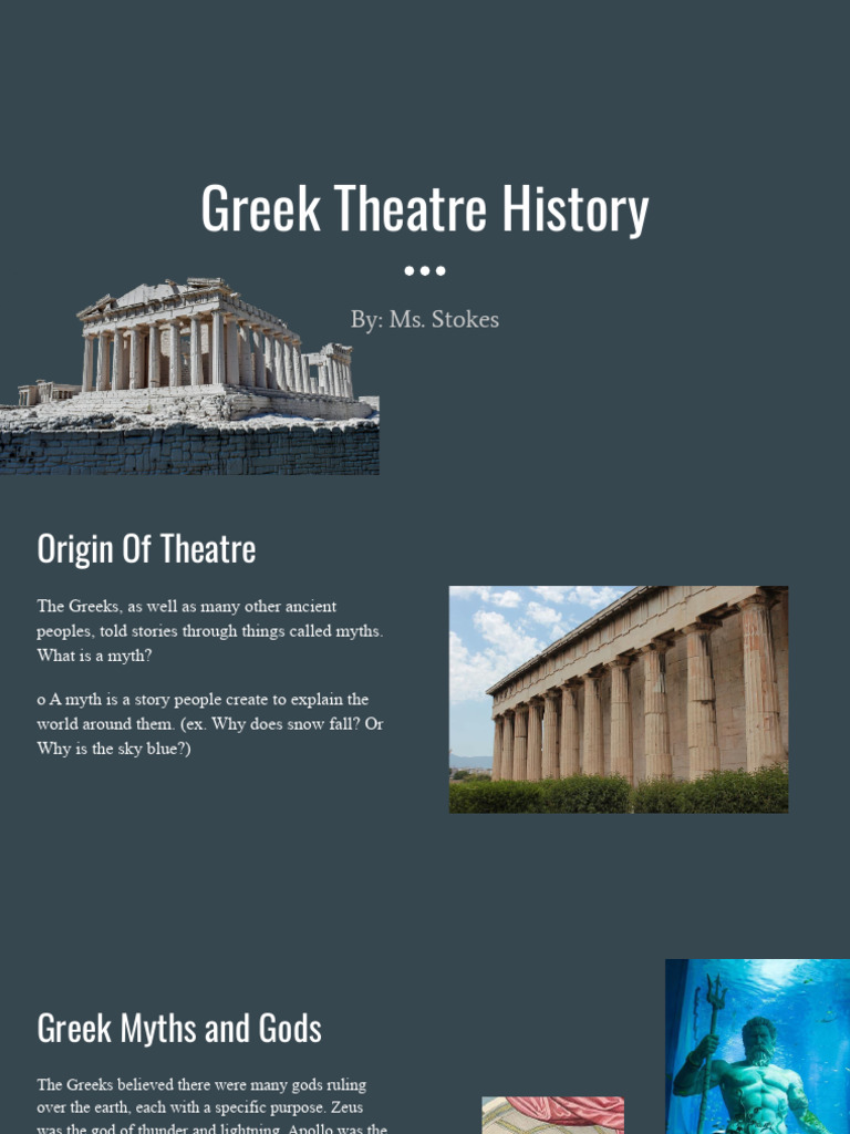 Greek_Theatre_History (1) | PDF | Tragedy | Dionysus