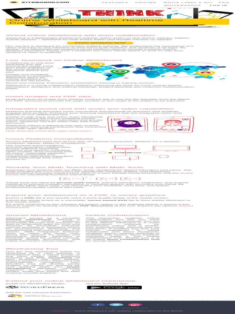 Ziteboard: Realtime Online Whiteboard | PDF | Graphics | Computing