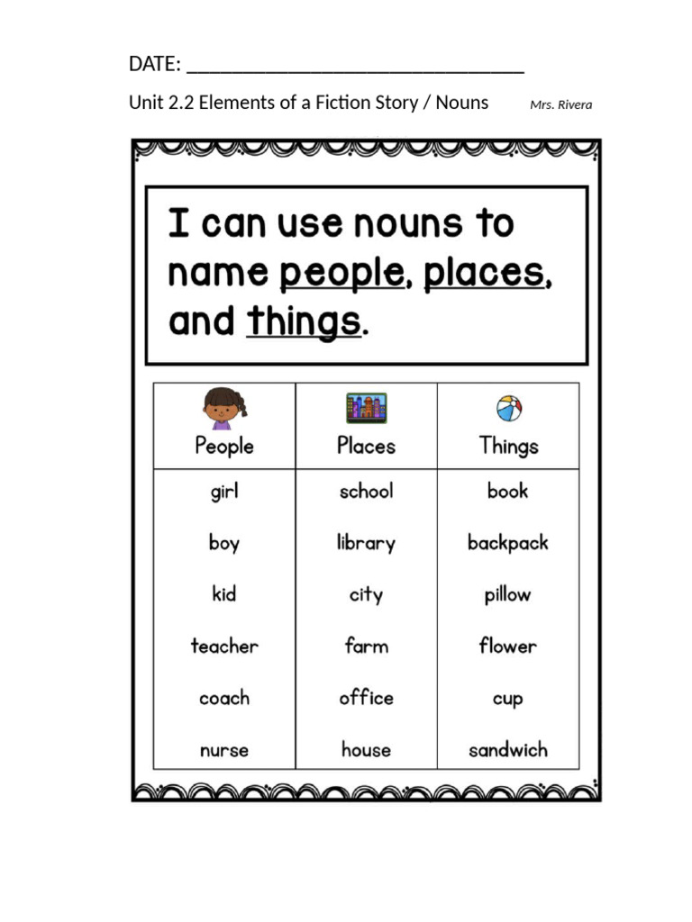 Nouns Second Grade | PDF