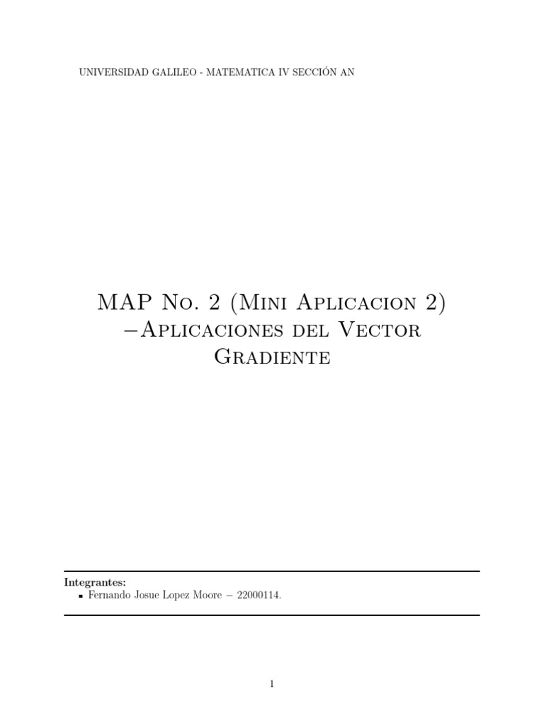 Map 2 | PDF | Optimización Matemática | Degradado