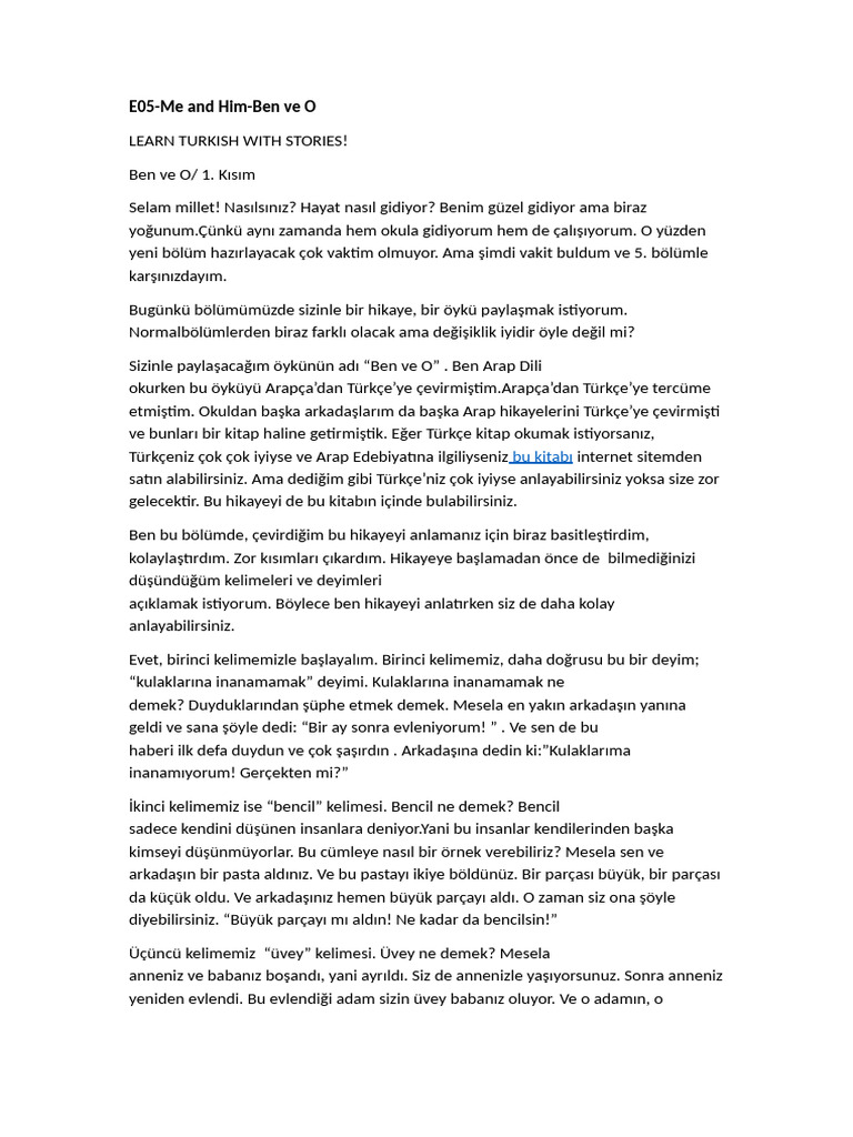E05-Me and Him-Ben Ve O | PDF