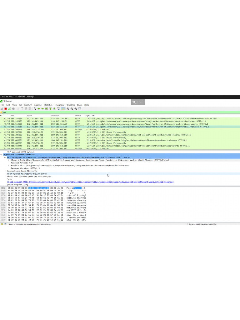 Wireshark Sonam | PDF