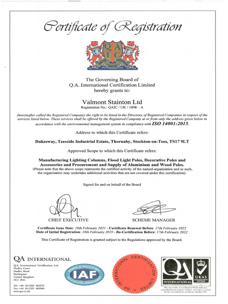 14001-certificate-2021-exp-2022 | PDF