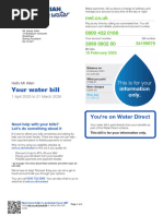 Thames Water Leak Allowance Form | PDF | Law