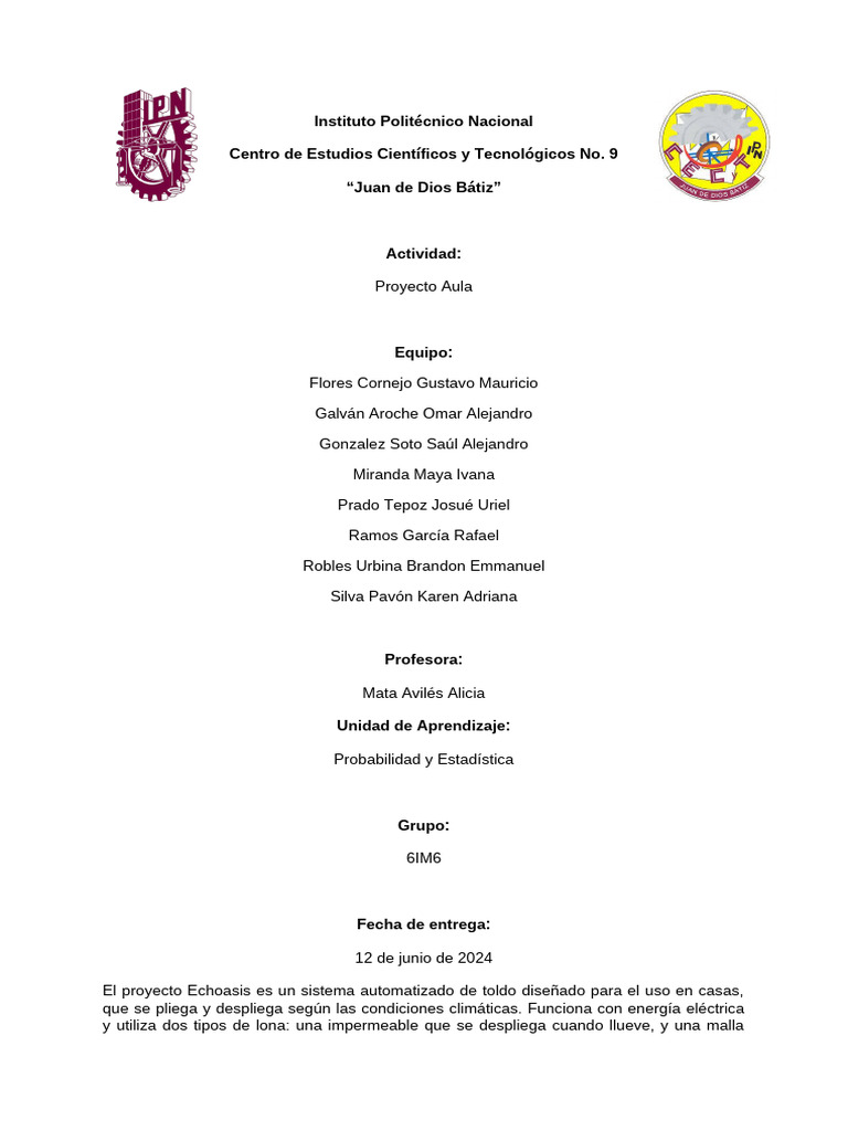 Prado Tepoz Josué Uriel - Encuestas | PDF | Probabilidad | Sensor