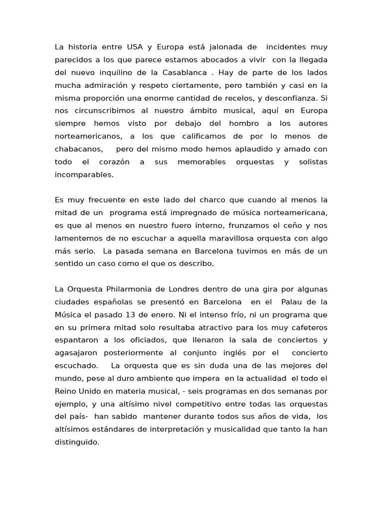 Concierto de Philarmonia y María Dueñas | PDF | Romeo y Julieta | Orquestas